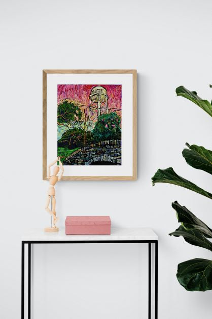 Perth Water Tower – Jennifer Prevost Art